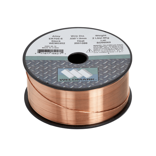 Weldmark® ER70S-6 .035 MIG Wire 2 LB Spool | ShopWeldingSupplies.com